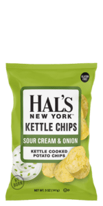 Hal’s Kettle Chips Sour Cream & Onion | Big Geyser